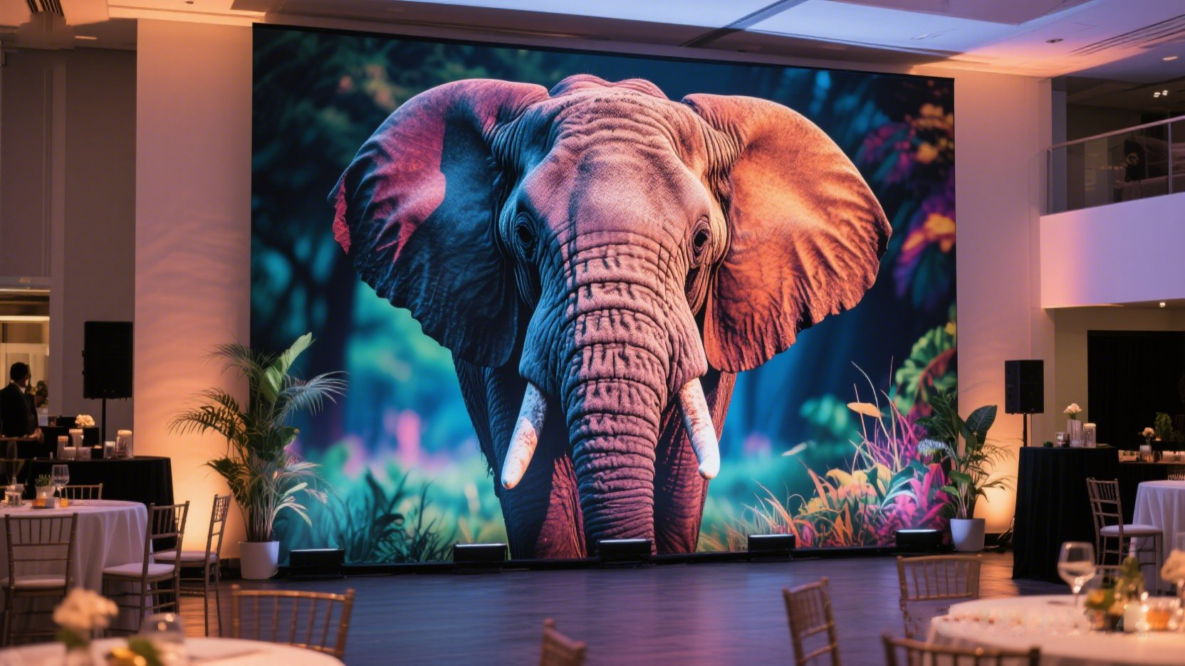 Event Backdrops – Elephant Print